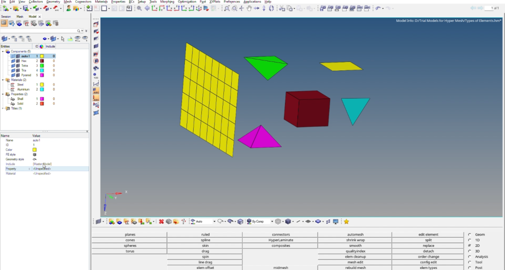 Know Properties and Materials – hypermeshbasictoadvanced.in