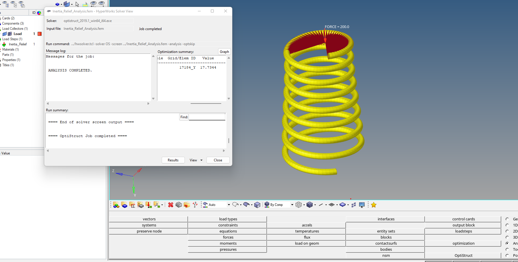 Inertia Relief Simplified – hypermeshbasictoadvanced.in