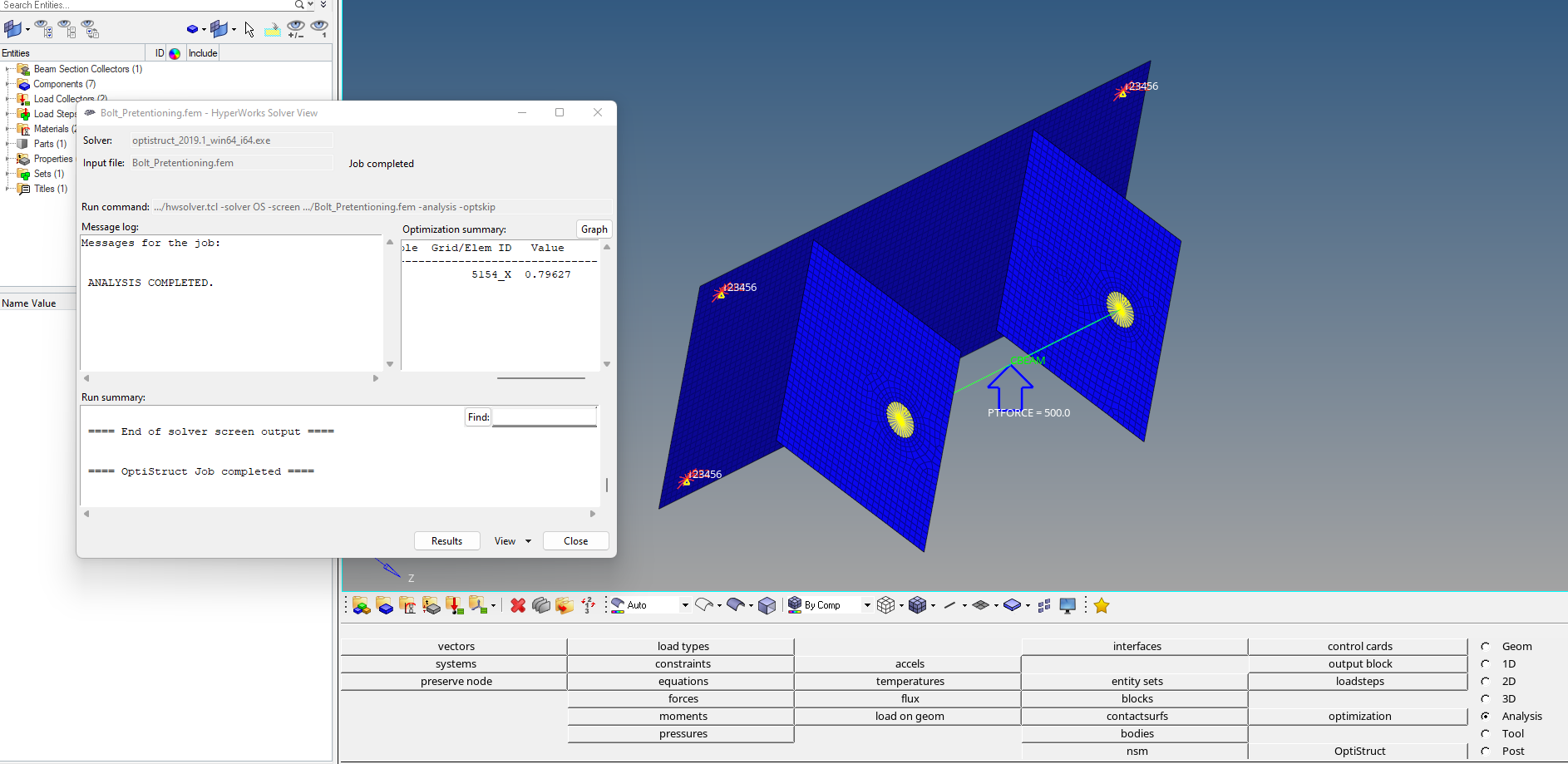 Bolt Pretension Simplified – hypermeshbasictoadvanced.in